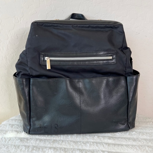 BEIS | Accessories | Beis The Backpack Diaper Bag In Black | Poshmark